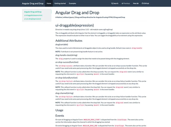 Angular Dragdrop By Angular Dragdrop A Undefined Template Built At
