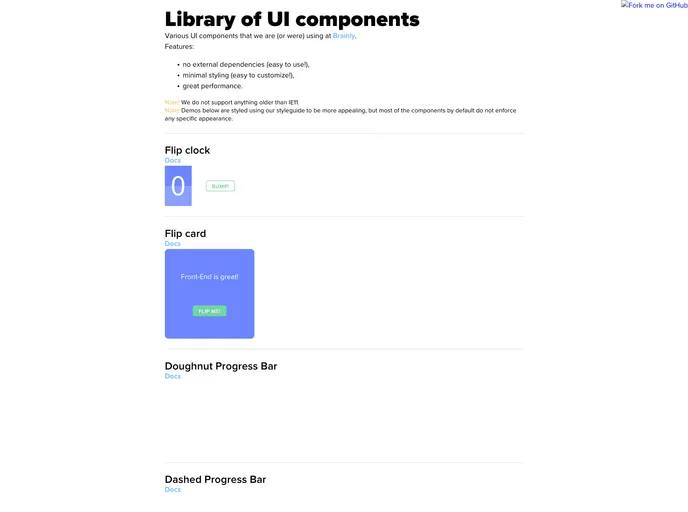 UI Components by Brainly - A undefined Template | Built At Lightspeed UI Components by Brainly - A undefined Template | Built At Lightspeed