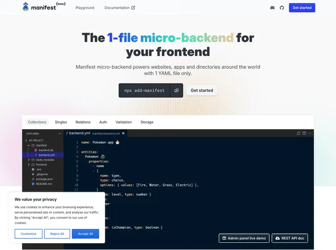 Manifest by Mnfst - A undefined Template | Built At Lightspeed