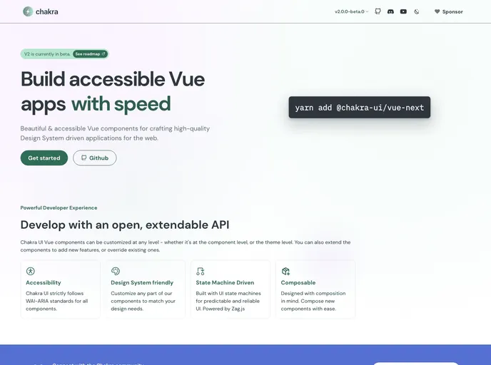 Vue Docs By Chakra Ui A Nuxt Template Built At Lightspeed 9325