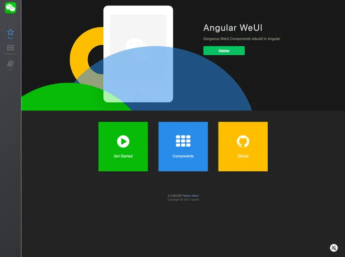 Ngx Weui by Cipchk - A Angular Template | Built At Lightspeed