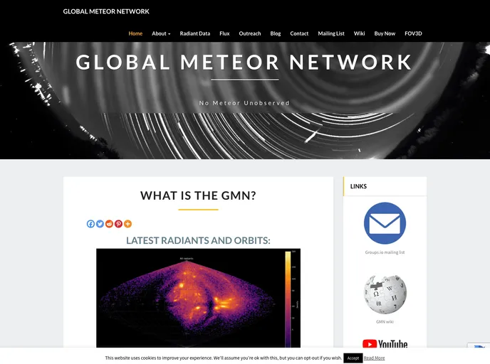 RMS by Croatianmeteornetwork - A Meteor Template | Built At Lightspeed