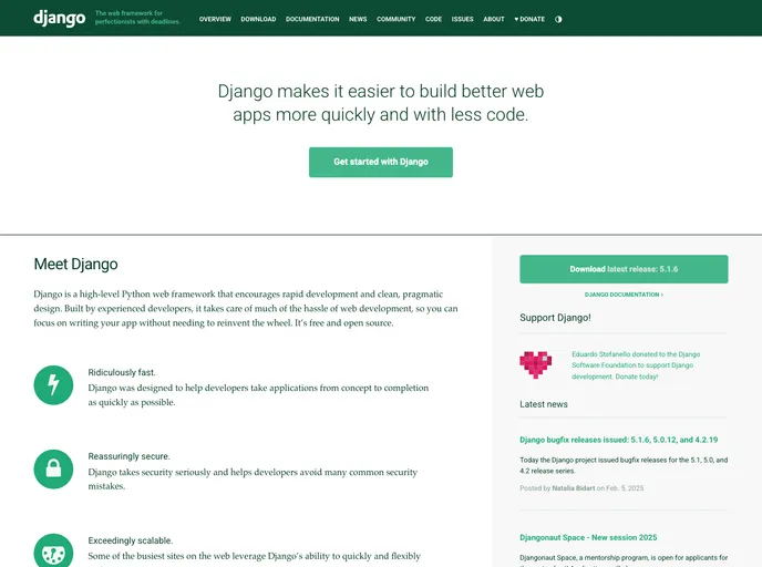 Django By Django A Django Template Built At Lightspeed