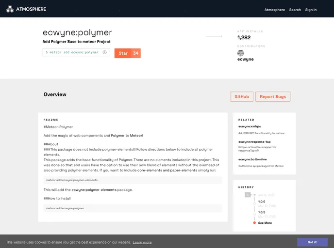 Meteor Polymer by Ecwyne - A undefined Template | Built At Lightspeed