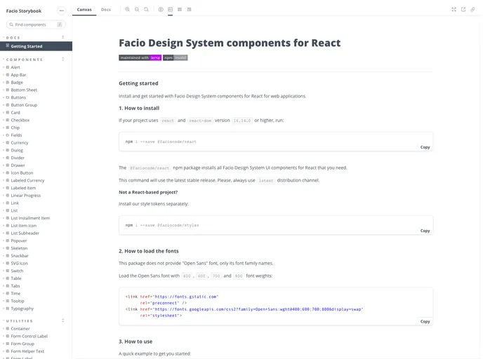Design by Faciocode - A React Template | Built At Lightspeed