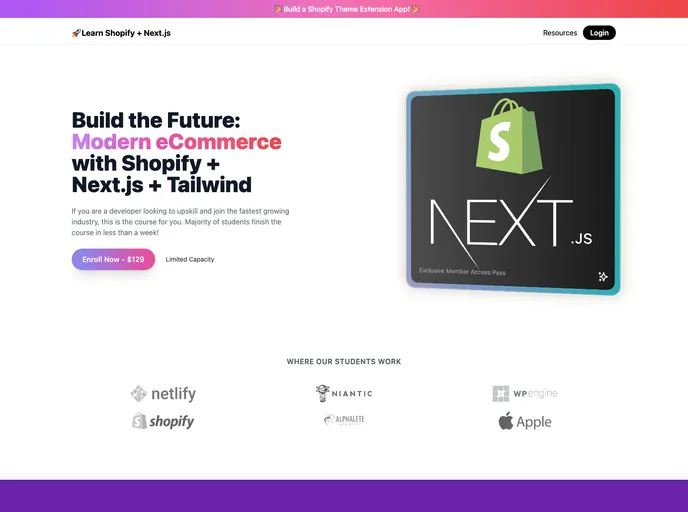 Shopify Next.js Tailwind by Filipmariania - A undefined Template | Built At Lightspeed