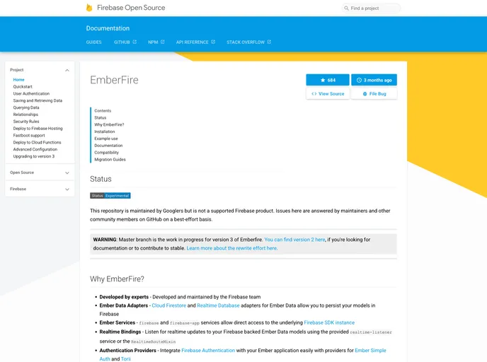 Emberfire by Firebaseextended - A Ember Template | Built At Lightspeed