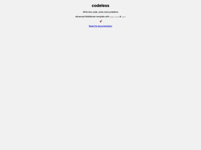 Codeless