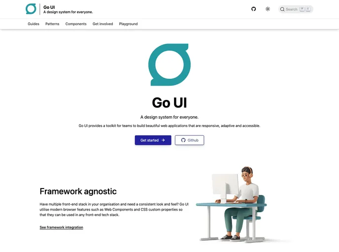 Go UI by Getgoui - A undefined Template | Built At Lightspeed