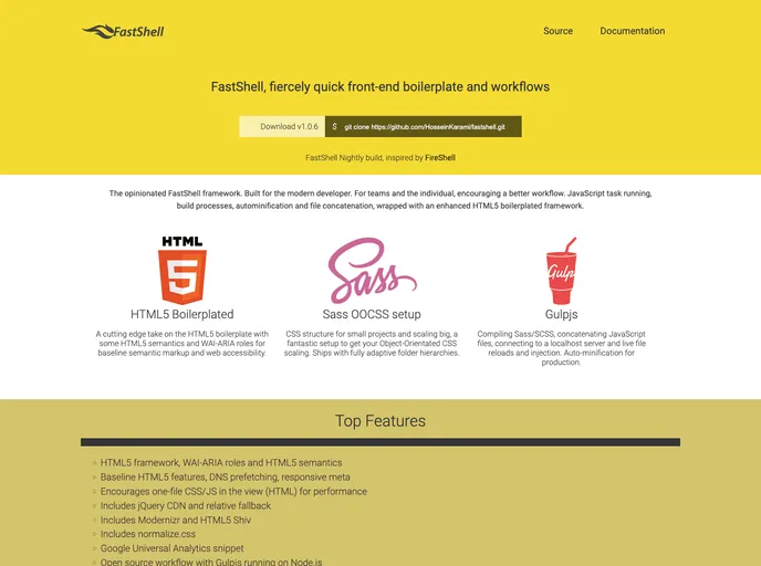 Fastshell by Hosseinkarami - A undefined Template | Built At Lightspeed