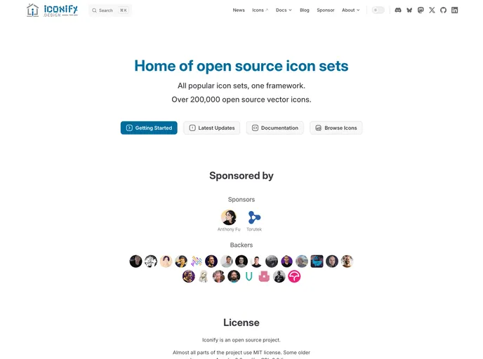 Iconify by Iconify - A undefined Template | Built At Lightspeed