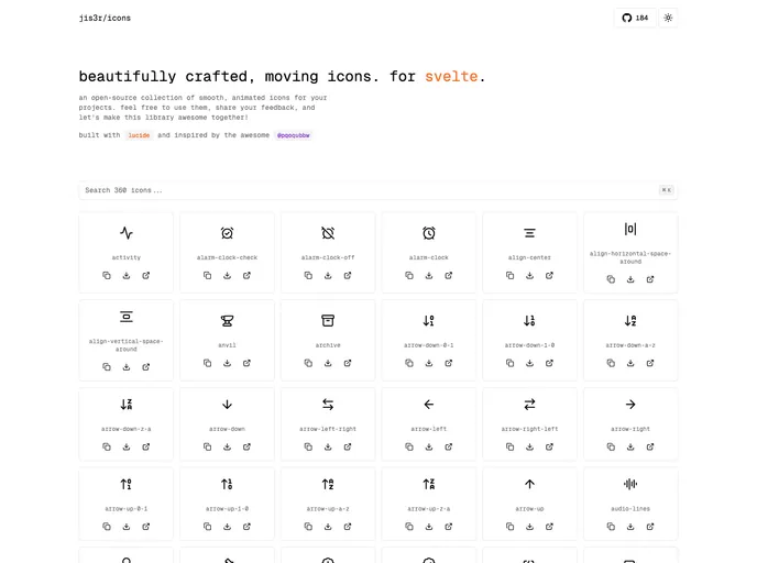 Icons by Jis3r - A undefined Template | Built At Lightspeed
