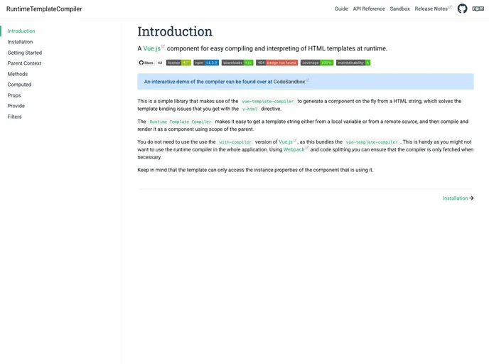 Vue Runtime Template Compiler By Jonwatkins A Vue Template Built At 0117