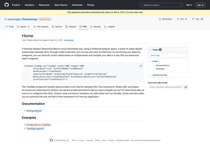 Flextreemap by Joshtynjala - A undefined Template | Built At Lightspeed