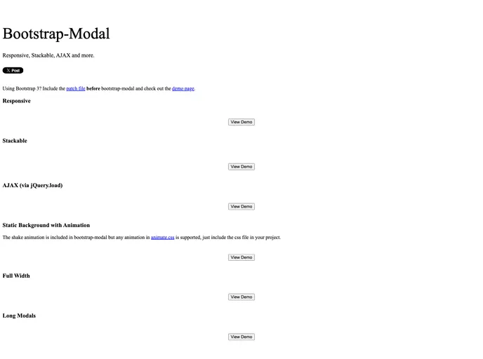 Bootstrap Modal By Jschr A Undefined Template Built At Lightspeed 2765