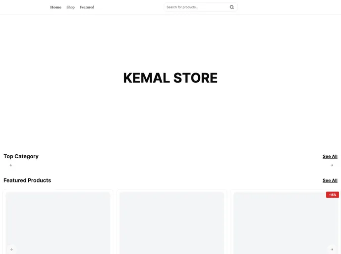 Nextjs Ecommerce By Kemalkujovic A Undefined Template Built At