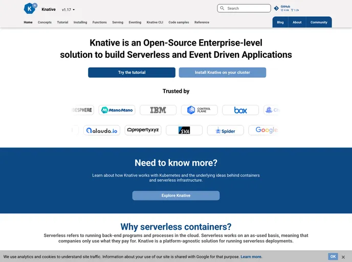 Website by Knative - A undefined Template | Built At Lightspeed