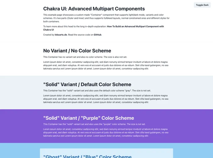 Chakra UI Advanced Multipart Components by Lekoarts - A React Template | Built At Lightspeed