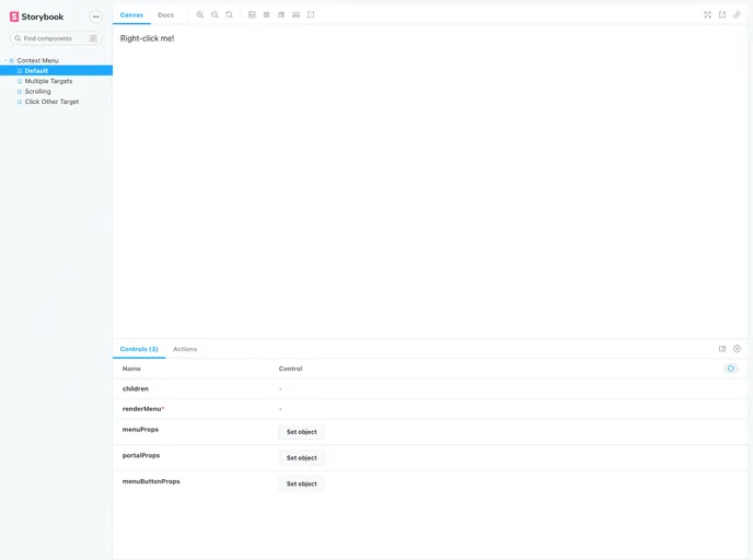 Chakra UI Contextmenu by Lukasbach - A React Template | Built At Lightspeed