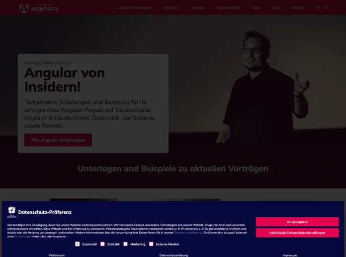 Angular Elements Dashboard by Manfredsteyer - A undefined Template | Built At Lightspeed