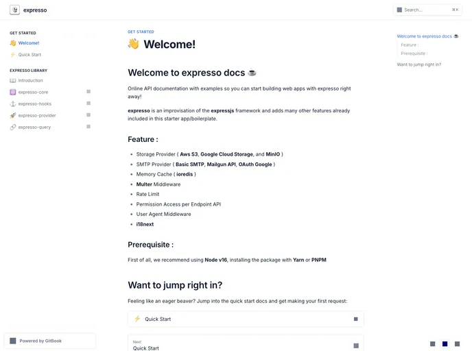Expresso Sequelize by Masb0ymas - A Express Template | Built At Lightspeed