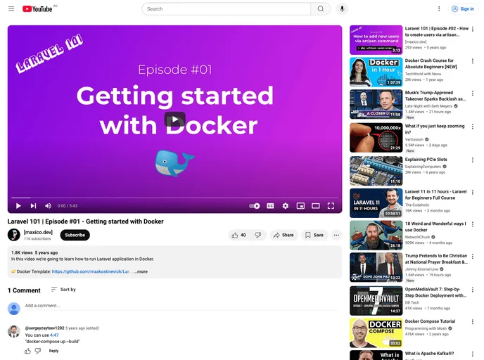 Laravel Docker Template By Maxkostinevich A Laravel Template Built