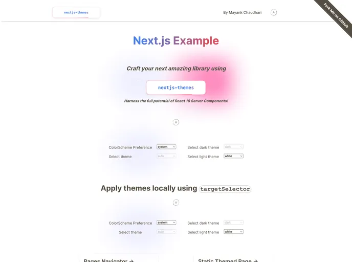 Nextjs Themes by React18 Tools - A Nextjs Template | Built At Lightspeed