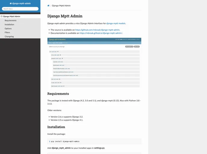 Django Mptt Admin by Mbraak - A Django Template | Built At Lightspeed
