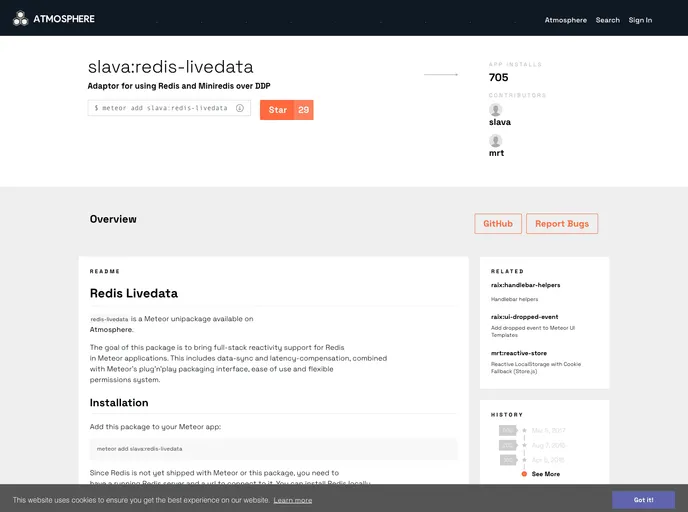 Redis Livedata by Meteor - A undefined Template | Built At Lightspeed
