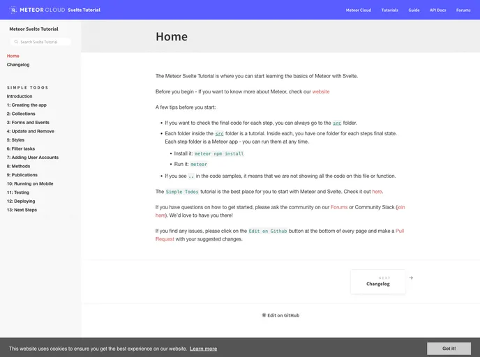 Svelte Tutorial By Meteor A Hexo Template Built At Lightspeed