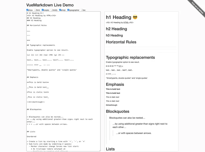 Vue Markdown by Miaolz123 - A undefined Template | Built At Lightspeed Vue Markdown by Miaolz123 - A undefined Template | Built At Lightspeed