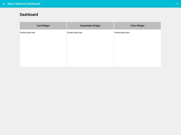 React Material Dashboard by Micrum - A React Template | Built At Lightspeed