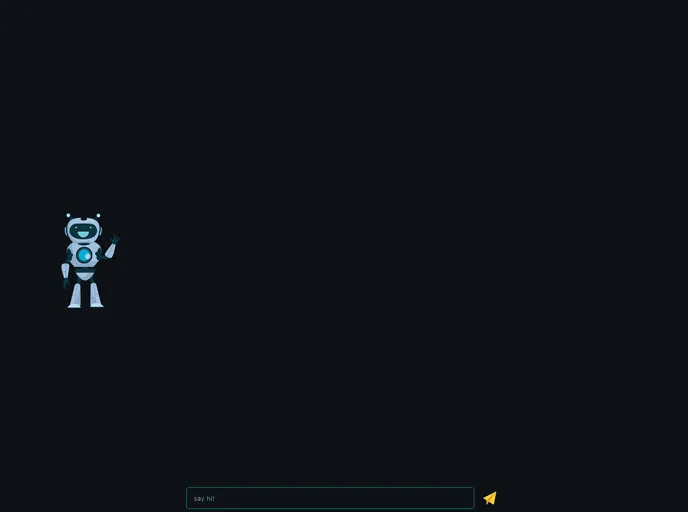 Chat Bot Ai Project By Nekromenzer A React Template Built At Lightspeed