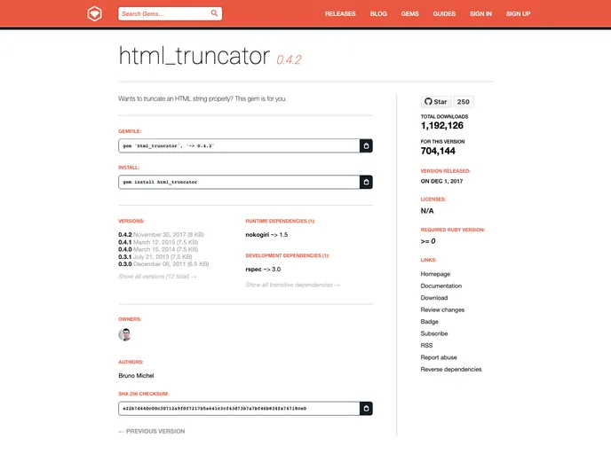 HTML Truncator by Nono - A undefined Template | Built At Lightspeed