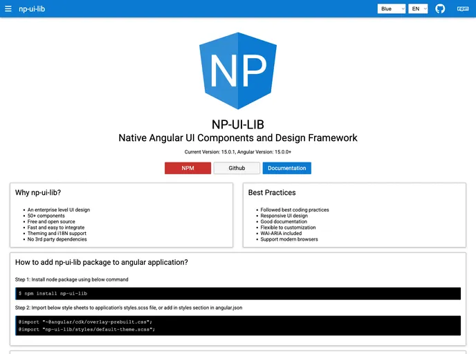 Np Ui Lib By Np Ui Lib A Angular Template Built At Lightspeed 8213
