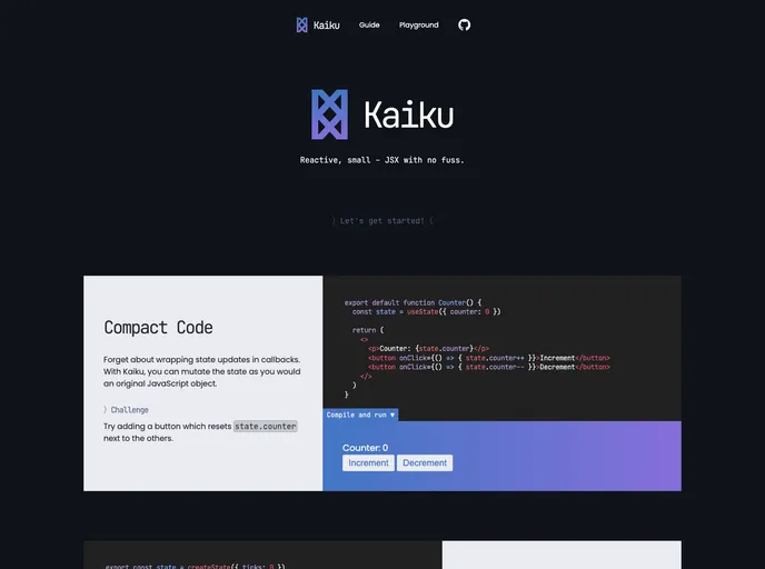 Kaiku by Oamaok - A undefined Template | Built At Lightspeed