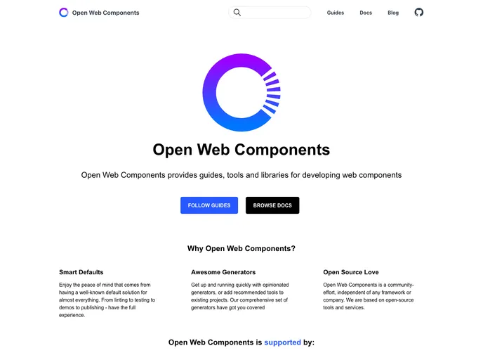 Open Wc by Open Wc - A undefined Template | Built At Lightspeed