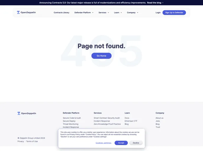 Starter Kit by Openzeppelin - A React Template | Built At Lightspeed