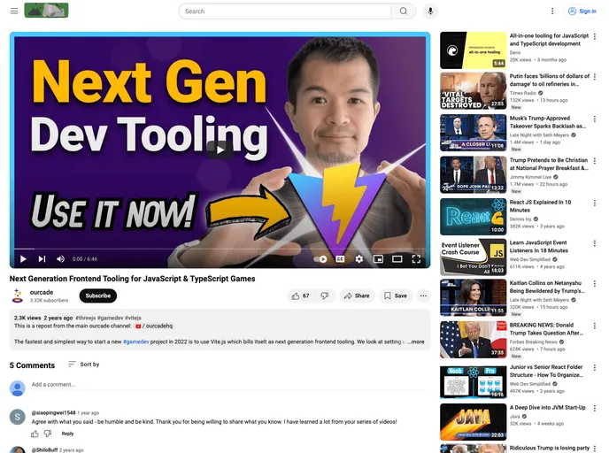 Phaser3 Typescript Vite Template by Ourcade - A Vite Template | Built At Lightspeed