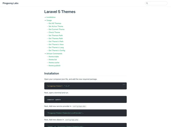Themes by Pingpong Labs - A undefined Template | Built At Lightspeed