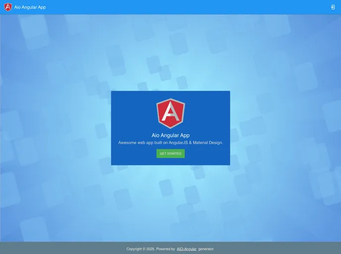Generator Aio Angular by Pinkyjie - A Angular Template | Built At ... Generator Aio Angular by Pinkyjie - A Angular Template | Built At ...