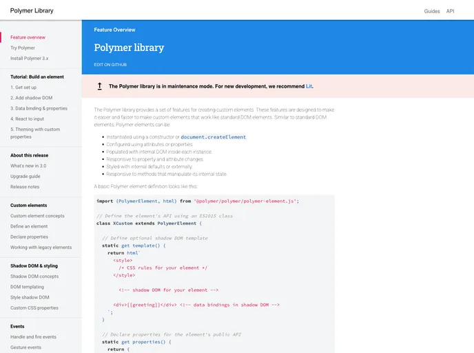 Polymer by Polymer - A undefined Template | Built At Lightspeed