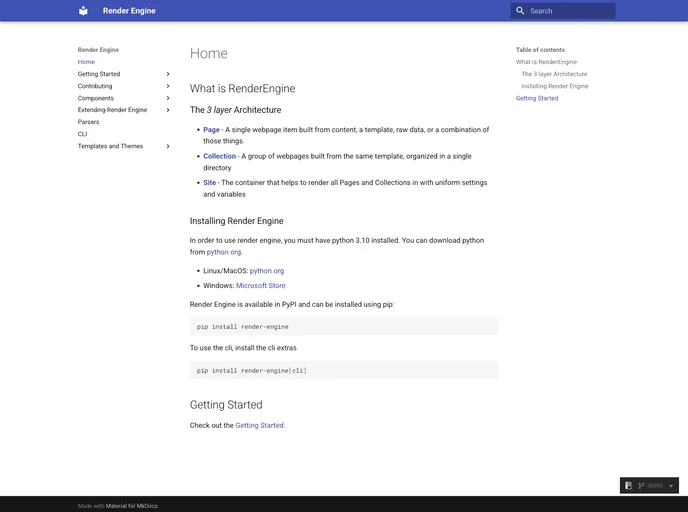 Render Engine By Render Engine A Undefined Template Built At Lightspeed 