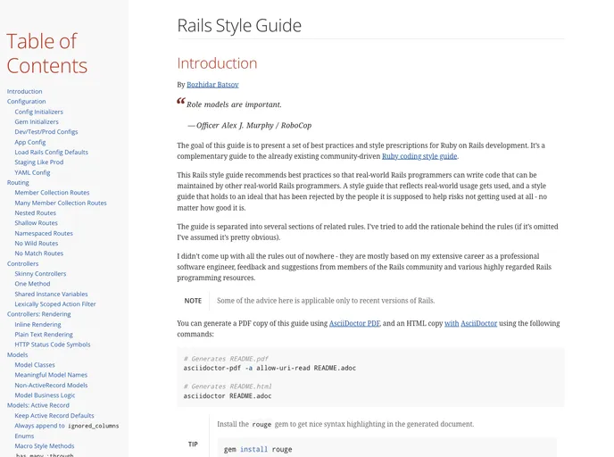 Rails Style Guide by Rubocop - A Rails Template | Built At Lightspeed