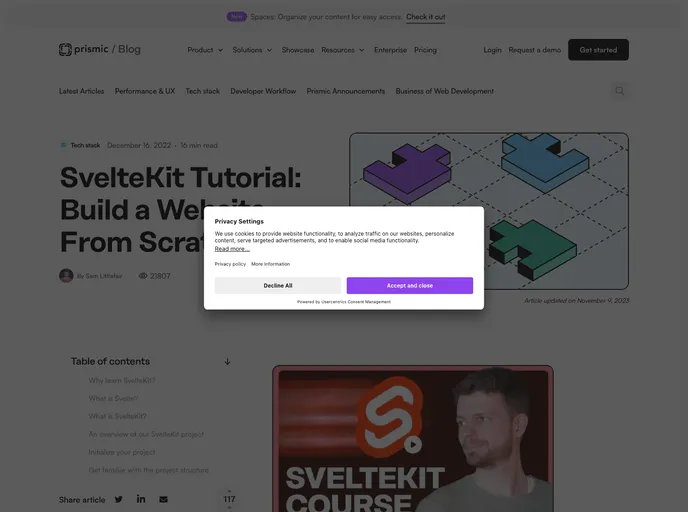 Svelte Tutorial By Samlfair A Svelte Template Built At Lightspeed 3405