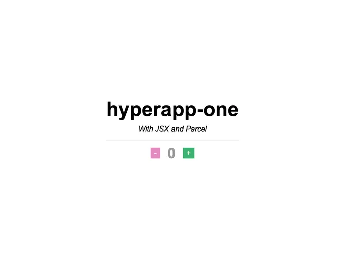Hyperapp One by Selfup - A undefined Template | Built At Lightspeed