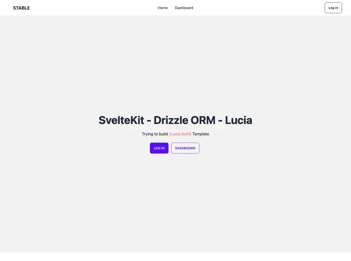Sveltekit Drizzle Auth By Sikandarjodd A Svelte Template Built At Lightspeed
