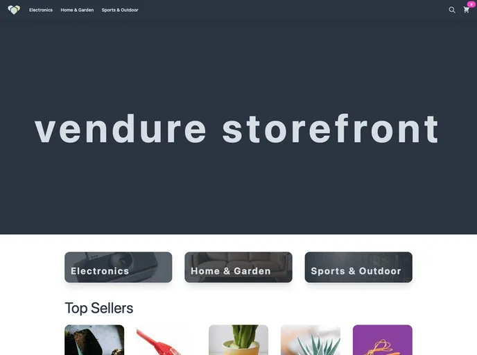 Sveltekit Vendure Commerce by Spences10 - A Svelte Template | Built At Lightspeed