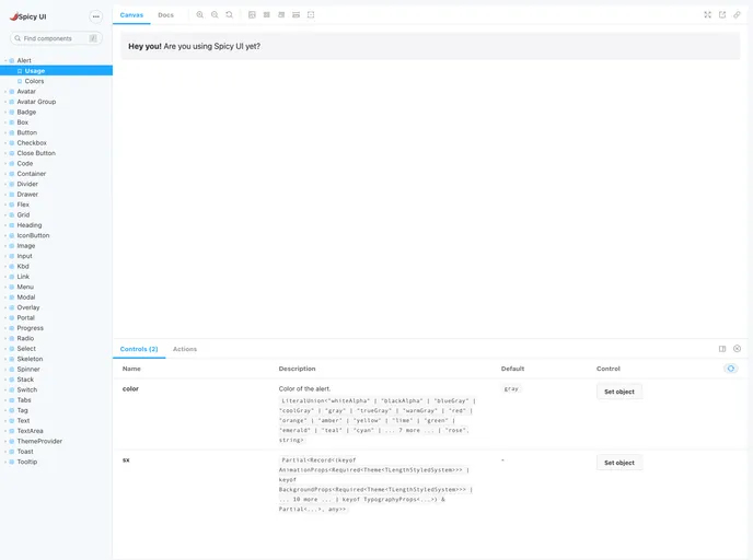 Core by Spicy Ui - A React Template | Built At Lightspeed