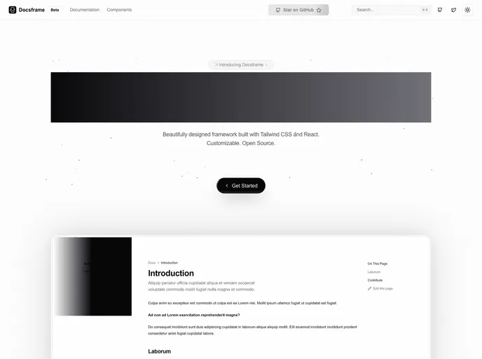 Docsframe by Sprechblase - A undefined Template | Built At Lightspeed